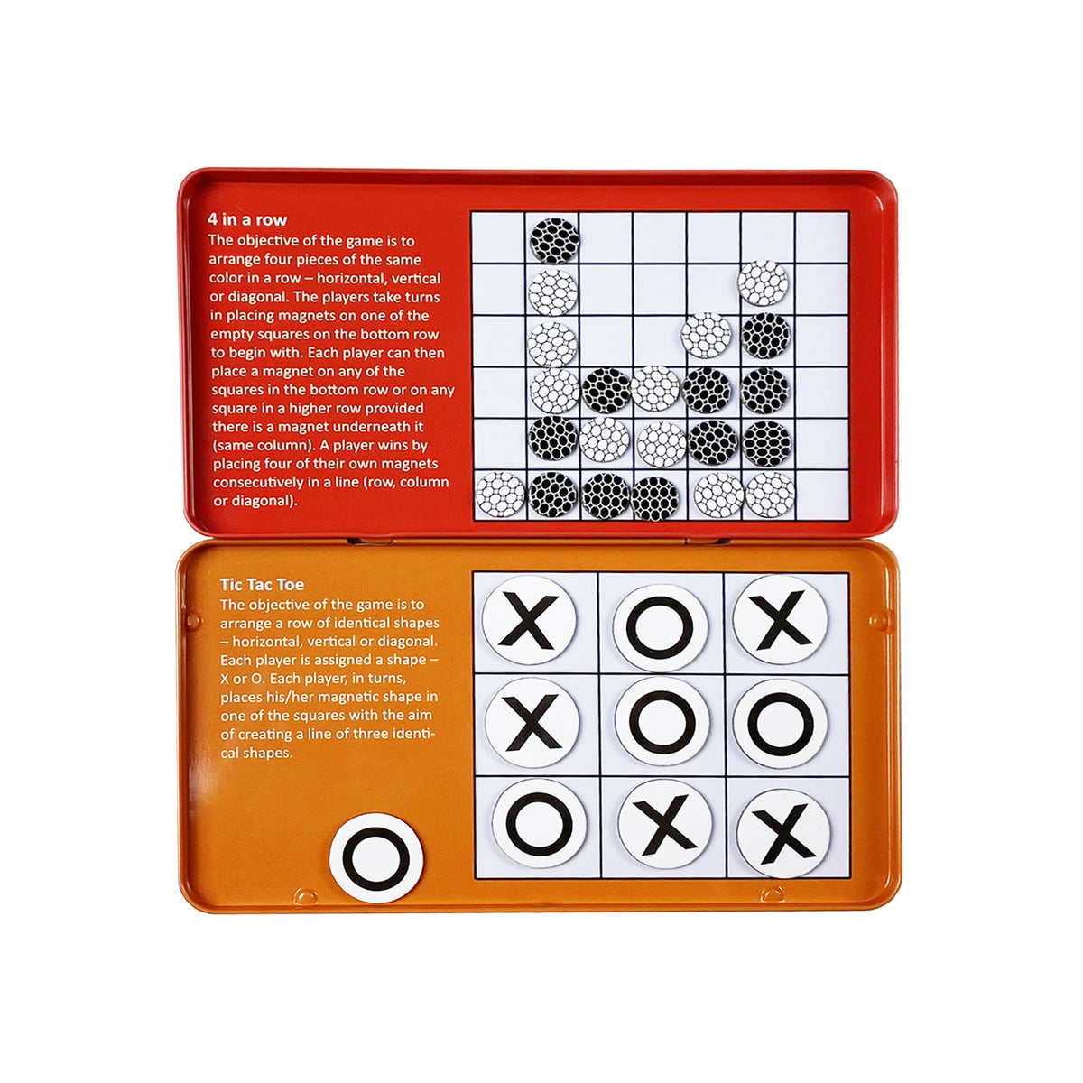 4 In A Row & Tic Tac Toe magnetic travel game – The Lagoon Group
